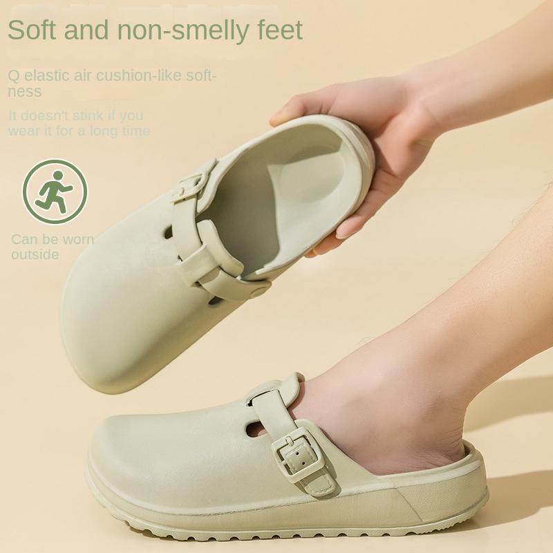 Pump Slippers Men and Women Non-Slip Doctor Nurse Hole Shoes - TikTok ...