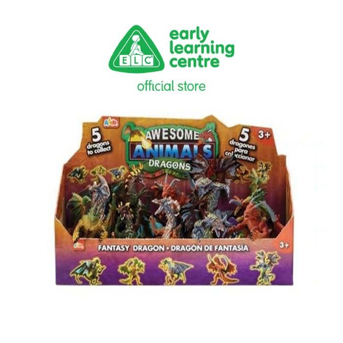 Promo Addo Animals Figurine Dragons M (Assorted) - Mainan Figur Naga ...