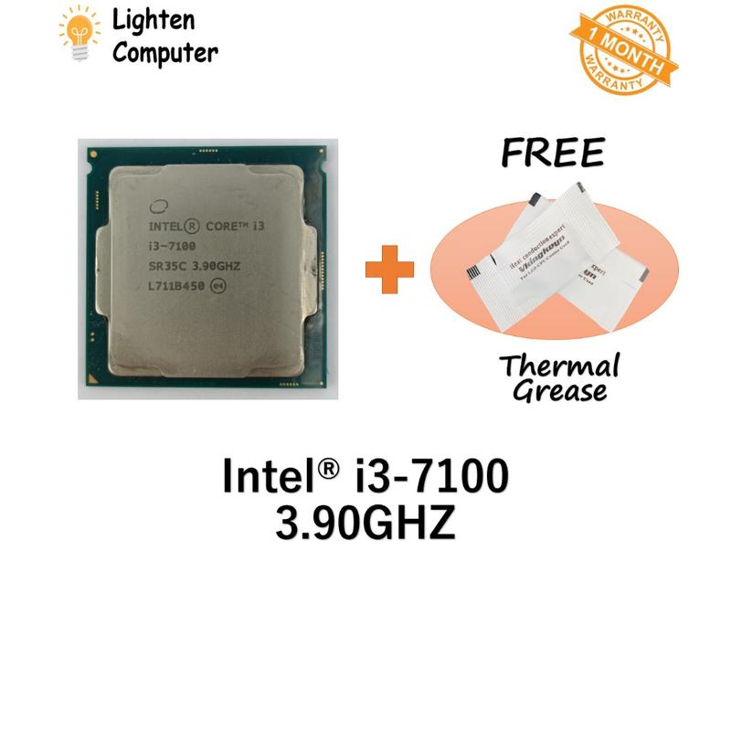 【USED】 Intel Processor Core i3 7100 3.9GHZ | 2 CORE 4 THREAD - TikTok ...