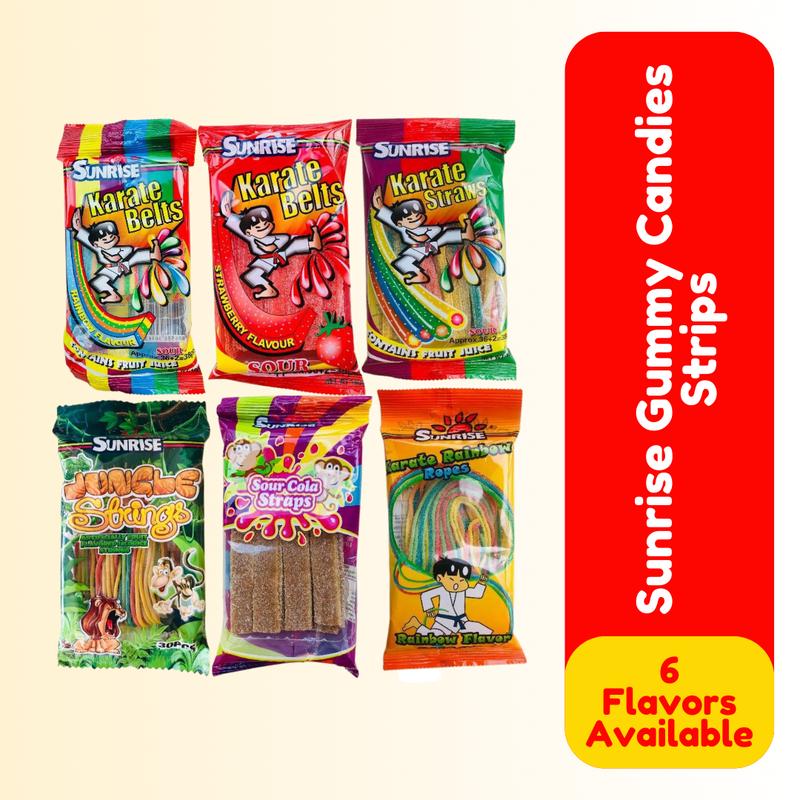 Gummy Candies Strips (Sunrise) /Pack - Sweet Sour Candy Snack - TikTok ...