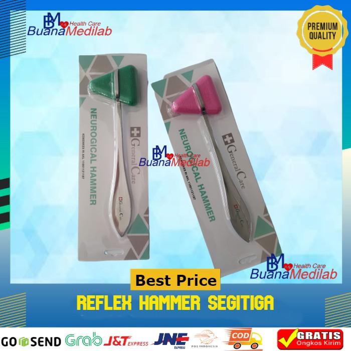 REFLEX HAMMER GENERAL CARE PALU REFLEK NEUROGICAL SEGITIGA/BULAT - Shop ...