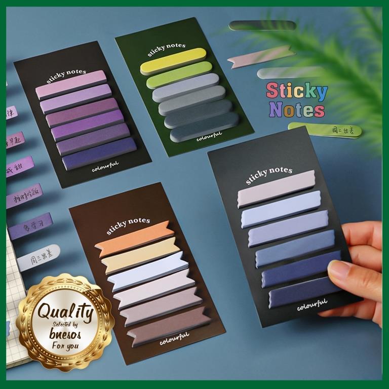 bnesos Stationary School Supplies Sticky Notes 120Sheets Index - TikTok ...