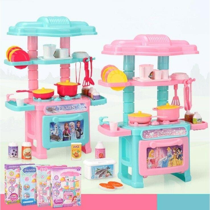 Kitty Princess Frozen Pony Mini Kitchen Cooking Pretend Role - TikTok ...
