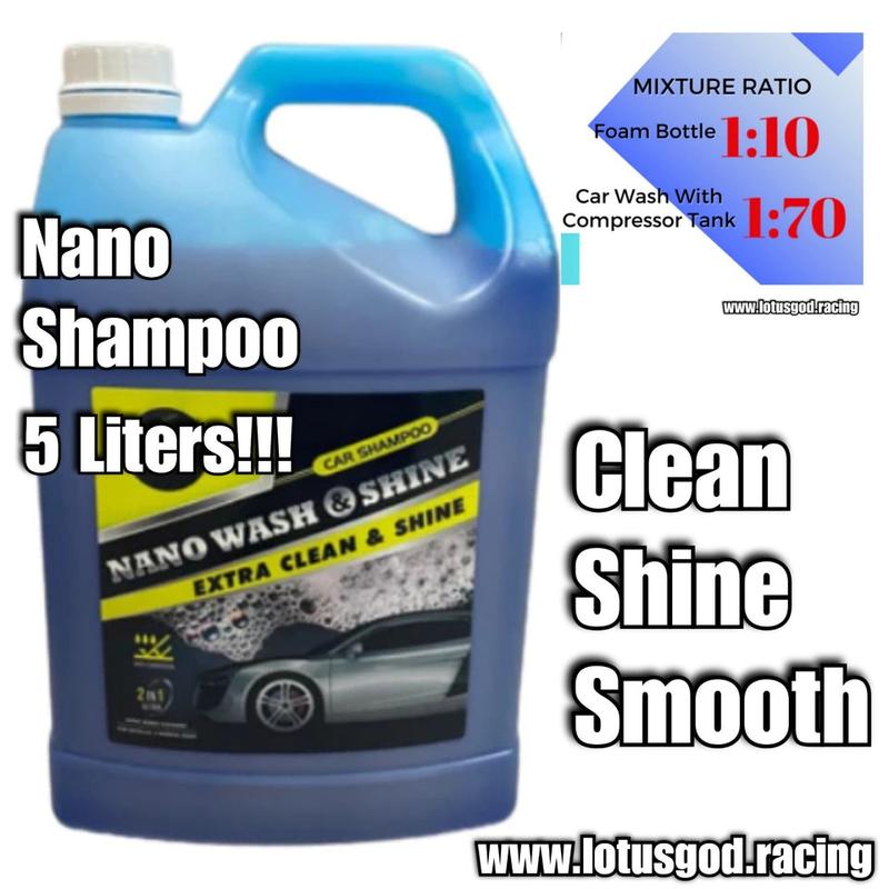 5 Liter Thick Blue Demon Nano Tech Wash + Wax & Shine Car Wash - TikTok ...