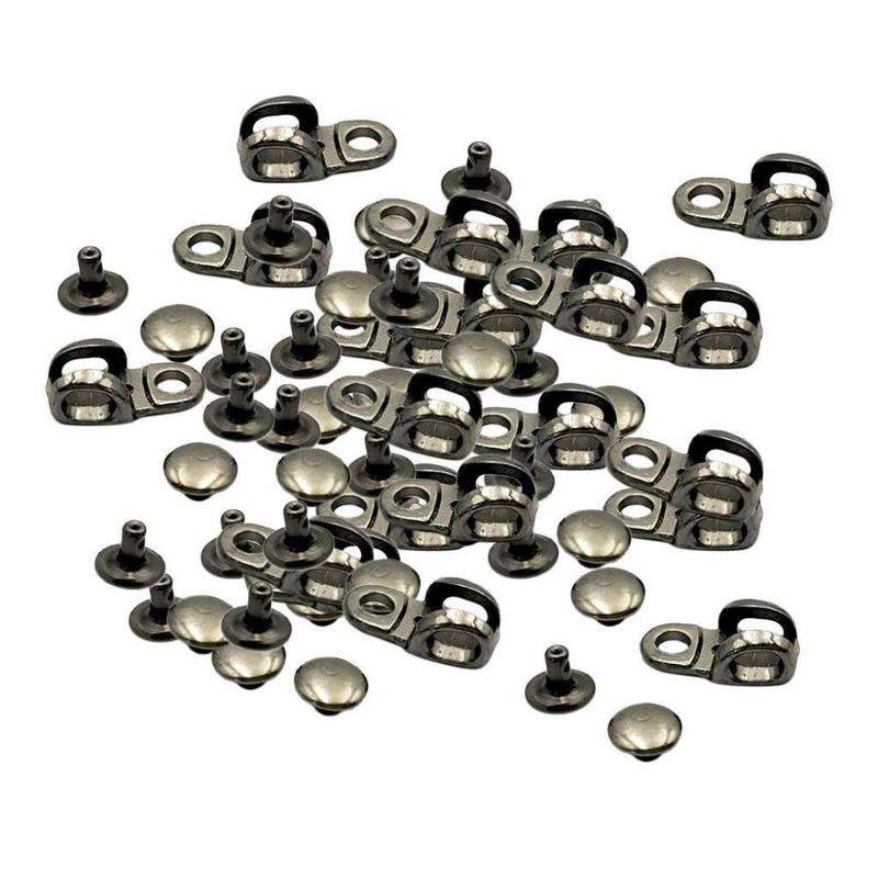 20 Set Boot Hook Eyelet Buckles With Rivet Riding Climbing - TikTok ...