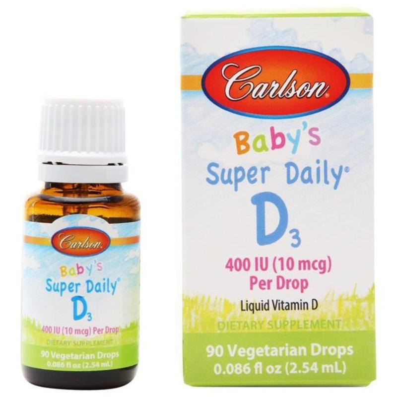 Carlson Baby's Super Daily D3 400 IU 90 drops 0.086 fl oz / - TikTok ...