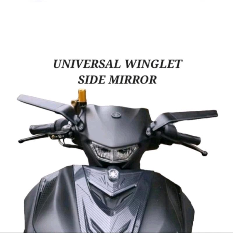 Universal Winglet Side Mirror for Yamaha, Kawasaki, KTM, BMW - TikTok ...