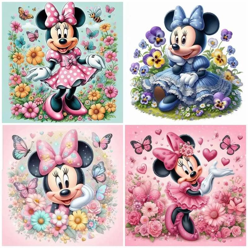 Minnie Mouse 5D DIY Diamond Pattern, 5D DIY Diamond Image, Animated ...