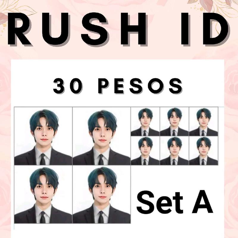 RUSH ID PHOTO PACKAGE 1x1 / 2x2 / Passport Size - TikTok Shop Philippines