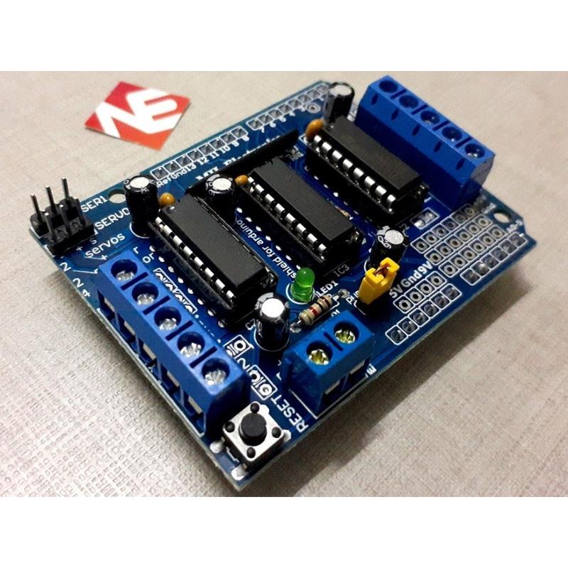 DC Motor Driver L293D Stepper DC Servo Motor Shield L 293D 293 - TikTok ...