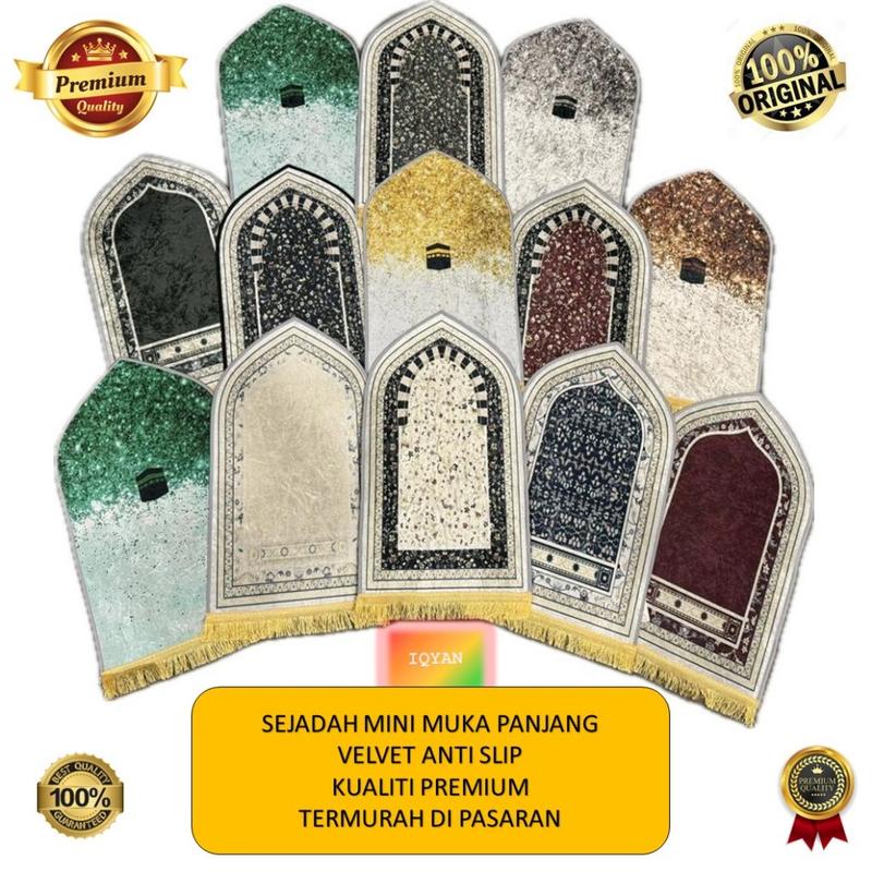 Sejadah Mini Kubah Muka Panjang / Shining /Sejadah Mini Muka - TikTok ...