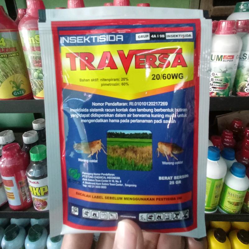 INSEKTISIDA TRAVERSA 20/60 WG KEMASAN 25gr - SPESIALIS MENGENDALIKAN ...