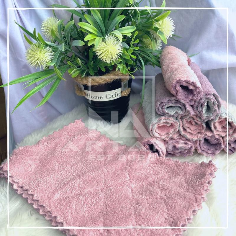 5 PCS KITCHEN TOWEL / 5 HELAI TUALA DAPUR / TUALA SERBAGUNA / CLEANING ...