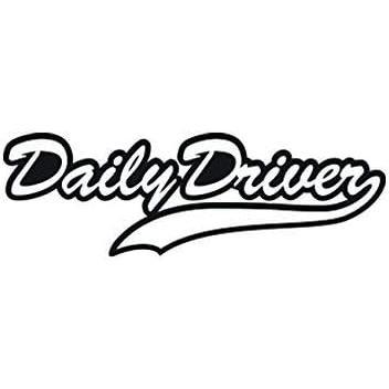 Daily Driver Sticker Decal Vinyl JDM Euro Vinyl Made in USA - TikTok Shop