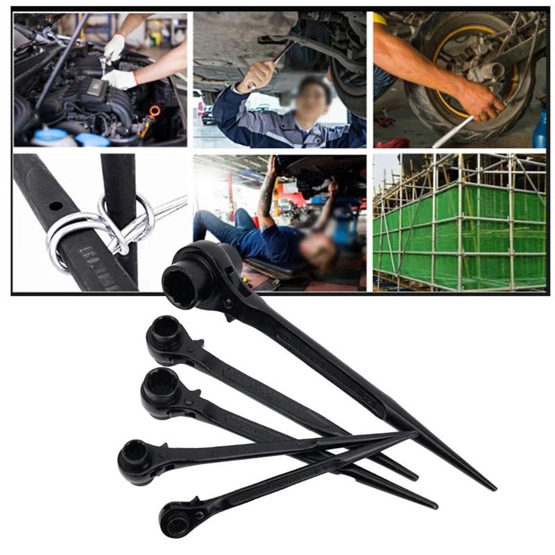 Scaffolding Double Ratchet Wrench Construction Site Tail Socket ...