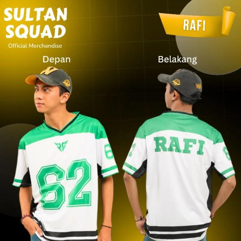 JUAL BAJU JERSEY SULTAN SQUAD FANS ARGA DITO JAKA RAFI - TikTok Shop ...