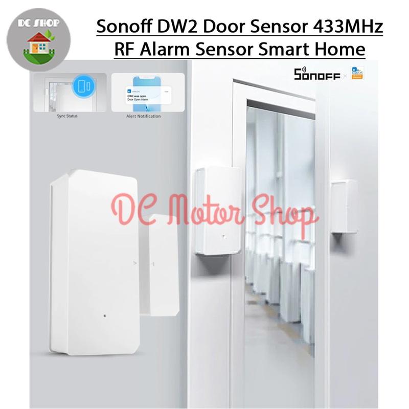 Sonoff DW1 Door Sensor 433MHz RF Alarm Sensor Smart Home - Shop | Tokopedia