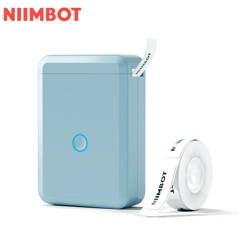 Portable Label Printer, 1 Count USB Rechargeable Label Printer with 1 ...