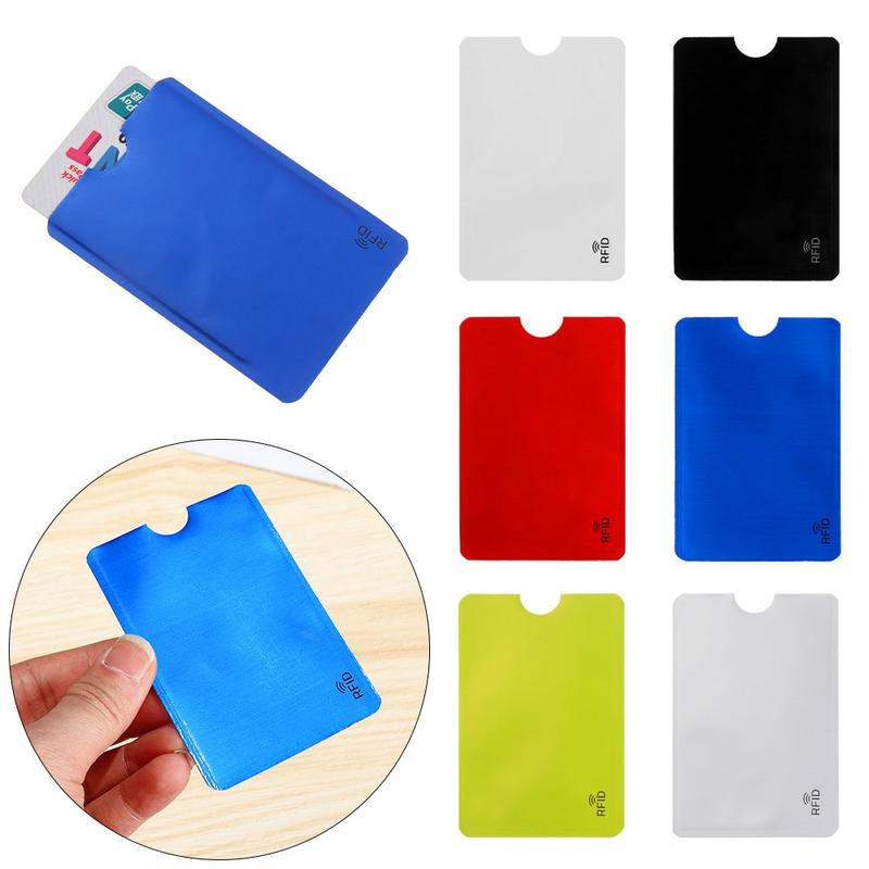 5PCS Smart Protect Case Cover Credit Cards Safety Blocking Rfid Card ...