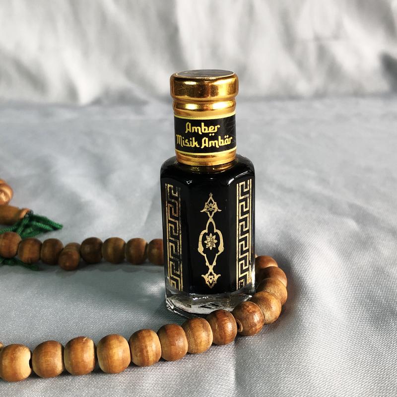 Minyak Misk Amber/Misik Hitam Asli - Parfum Non Alkohol dan Tahan Lama ...