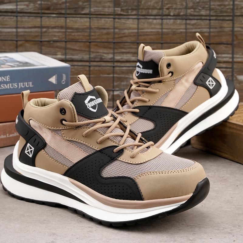 [Ready stock] Safety shoes, work shoes, protective shoes, steel-toe ...