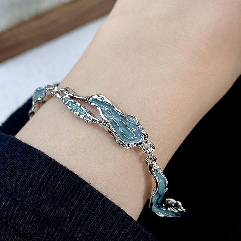 Blue Bracelet, Fashion, Personality, Retro Trend, Simple Men and Women ...
