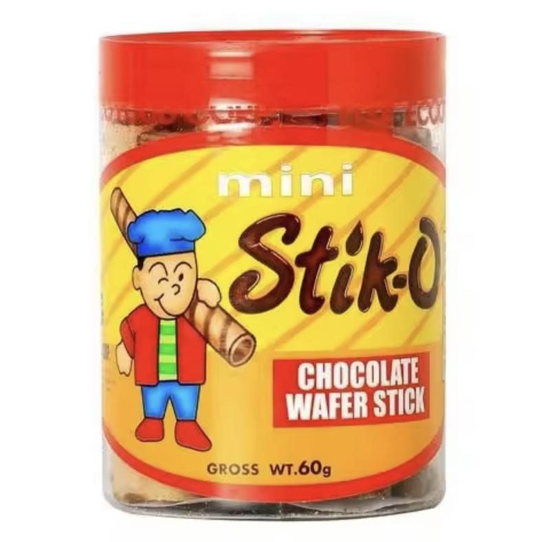 Mini Stick-O Chocolate Wafer Stick 60g Snack - TikTok Shop Philippines