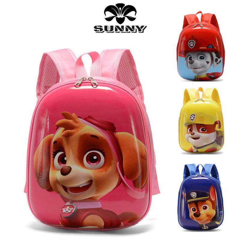 School Supplies Cartoon Backpack Hard Shell Paw Patrol Kindergarten ...