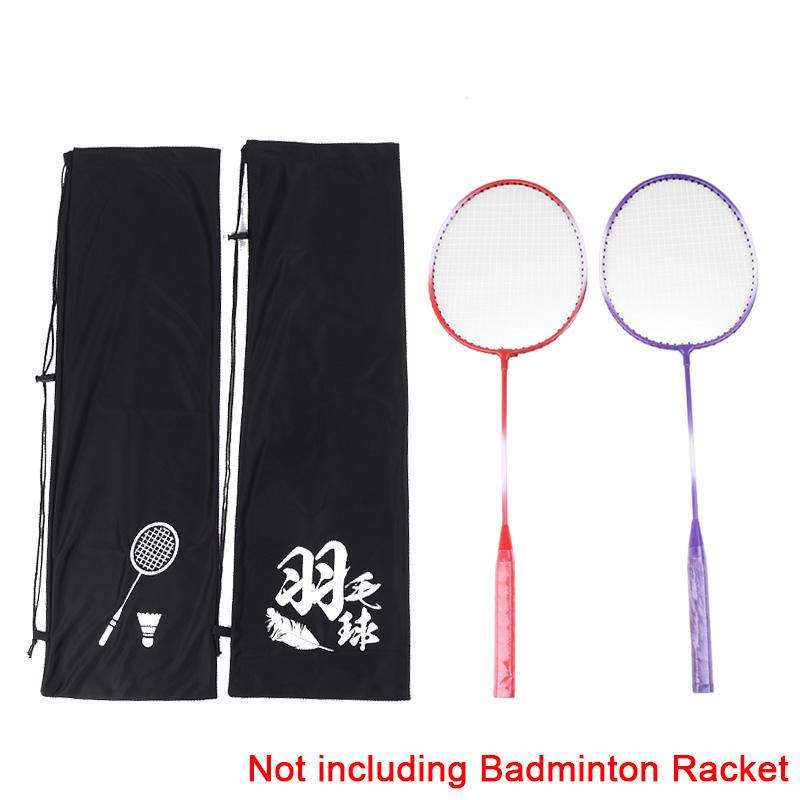 Penutup raket badminton, beg penyimpanan lembut, poket kord, - TikTok ...