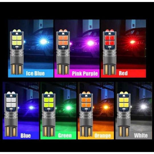 1PC T10 3030/W5W 10LED Bulb Side Door Light Headlight Car Boot - TikTok ...
