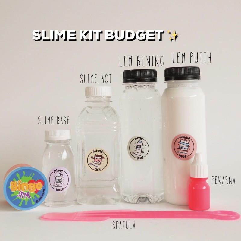 Slime kit BUDGET by Bingo Slime - Shop | Tokopedia