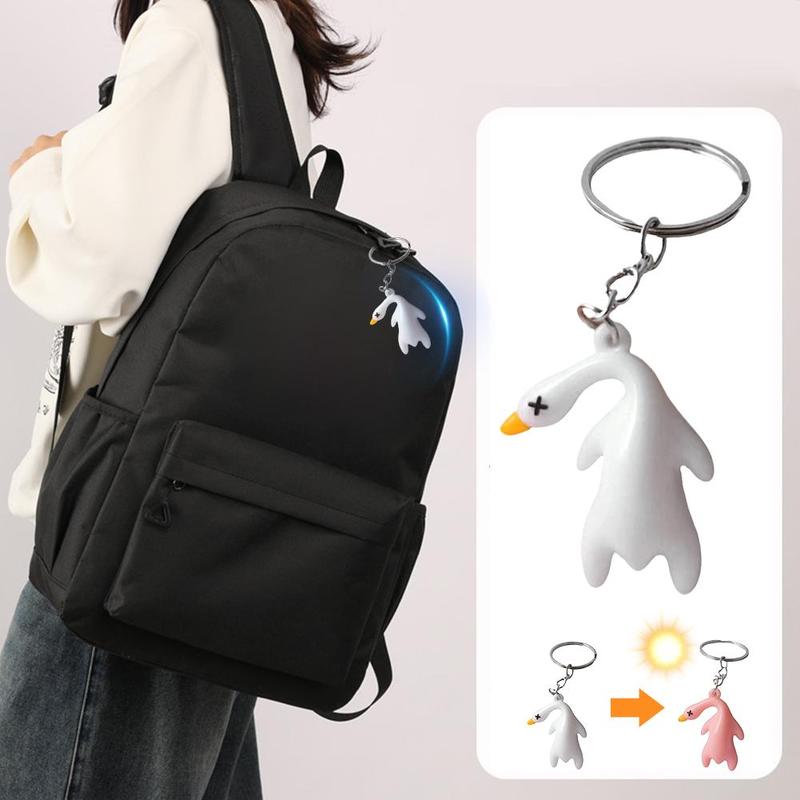 Funny Color Change Duck Bag Pendant UV Simulation Roast Duck - TikTok ...