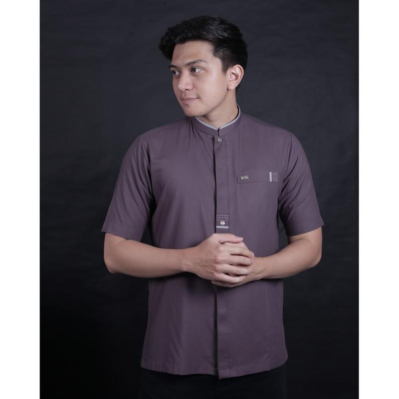 Qori Apparel Signature Khubaib Baju Koko Pria (Lengan Pendek) KBA-1 ...
