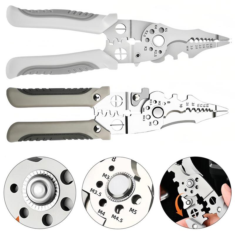 Multifunctional wire stripping pliers electrician special wire ...