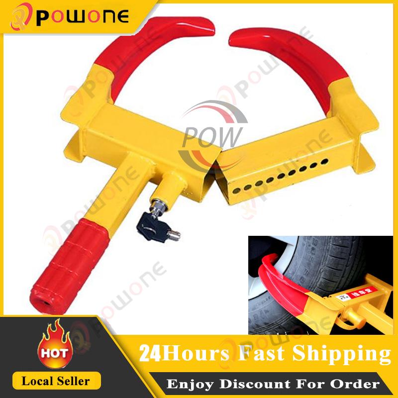 Anti-Theft Truck Tire Car Clamp Car Tyre Lock Tire Clamp Loc - TikTok ...