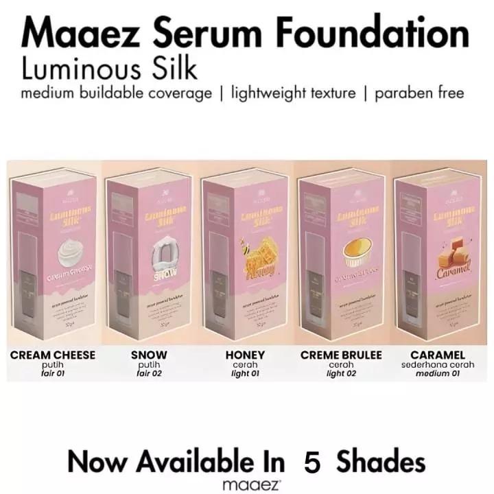 MAAEZ FOUNDATION - MAKE IT GLOW ( FULL COVERAGE) 15g / SERUM - TikTok ...