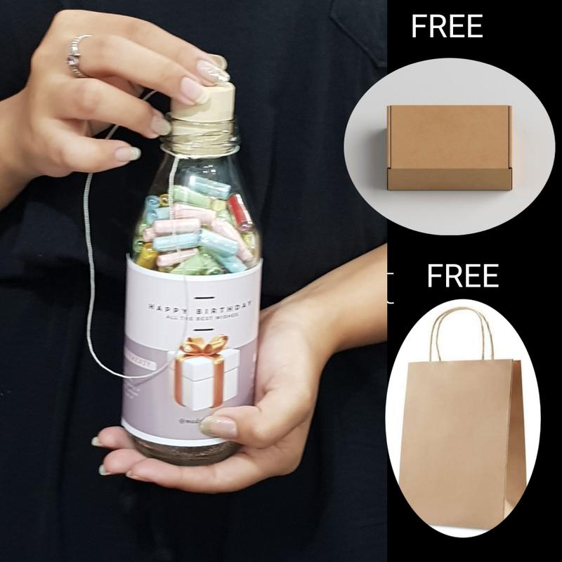 [ SUDAH DI TULIS ] Blessing Jar Kado unik Botol ucapan botol kapsul ...