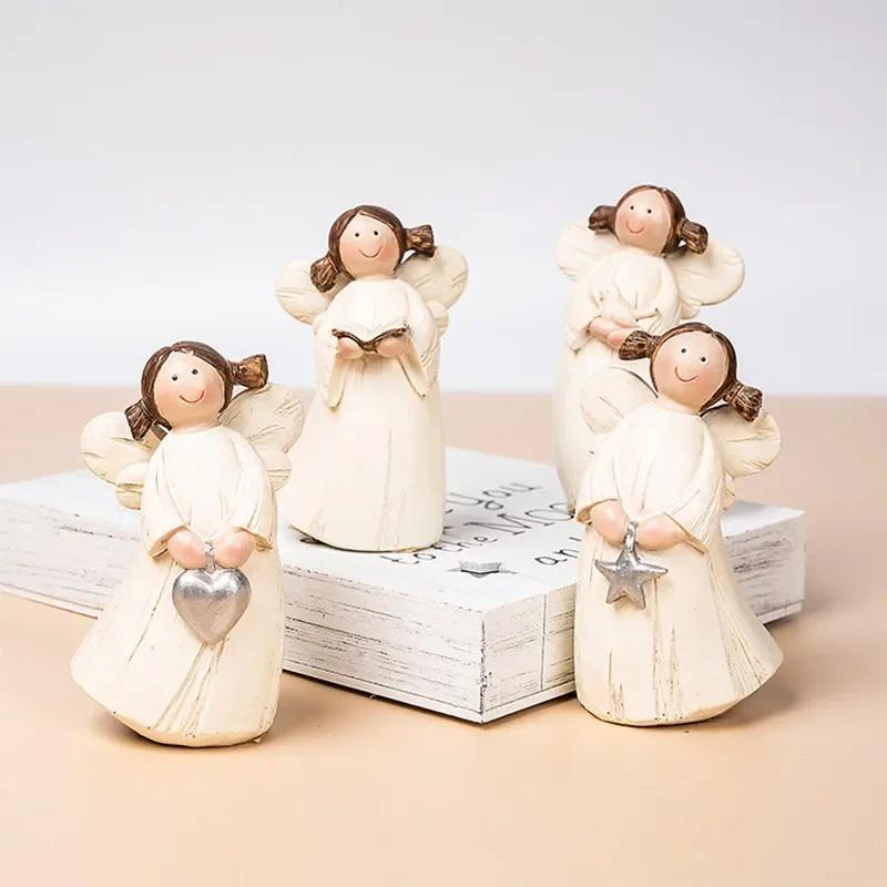 Creative Cute Angel Statue Birthday Gift Living Room Tableto - TikTok ...