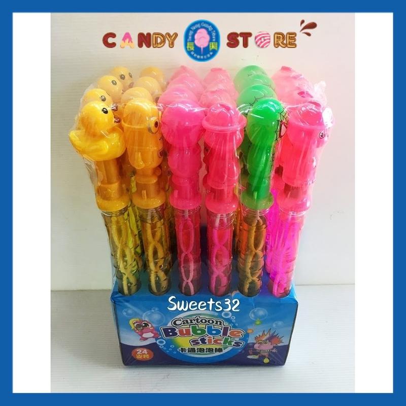 (37.5cm each) 24 sticks Long Cartoon Big Bubble Water Stick Blow ...