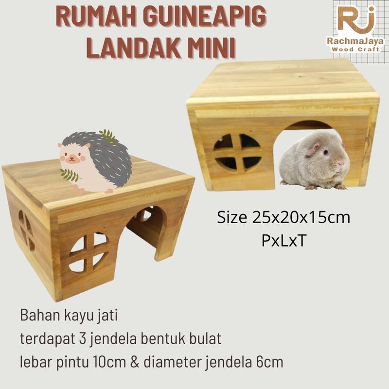 RachmaJaya Rumah Marmut Rumah Landak Mini Terowongan Marmut - Shop ...