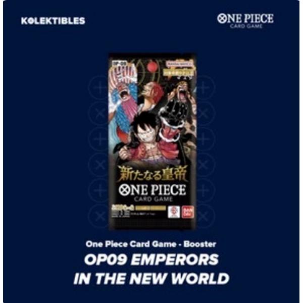 ONE PIECE JAPAN - Booster Pack - OP 09 Emperor in the new World - Shop ...