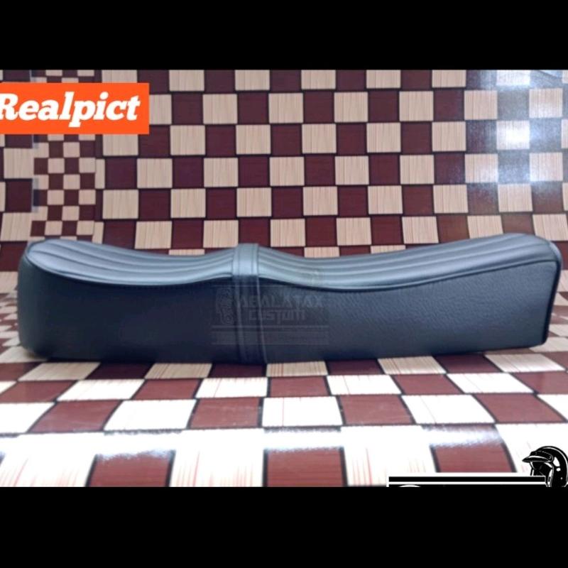 Jok Motor custom british style , jok clasic , jok murah , Bisa dipasang ...