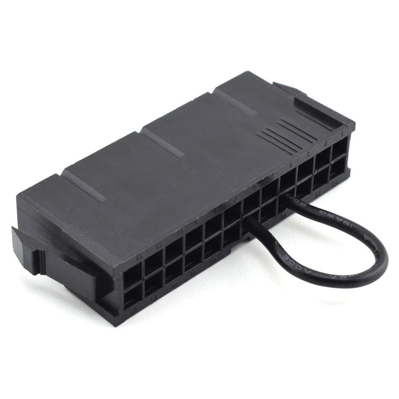 ATX Power Supply 24Pin Jumper Bridge Tool PSU Test Starter Power ...