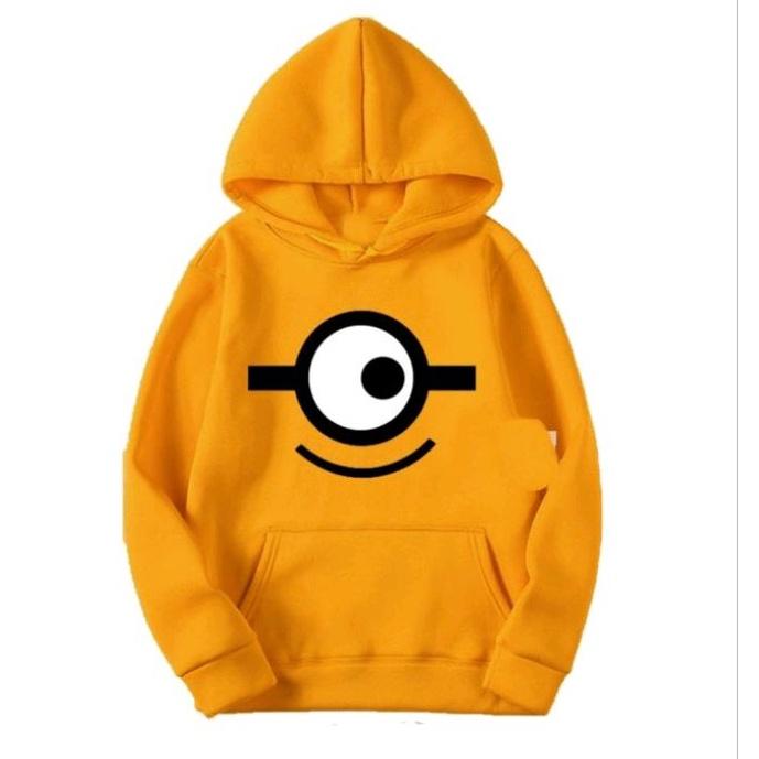 Minion hoodie jacket unisex high quality cotton hoodie radiohead ...