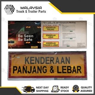 ORIGINAL | PUSPAKOM REFLECTIVE STICKER KENDERAAN PANJANG & LEBAR ...
