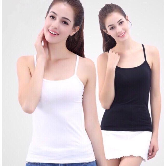 Spaghetti Strap Sando tank tops sexy tops free size - TikTok Shop ...