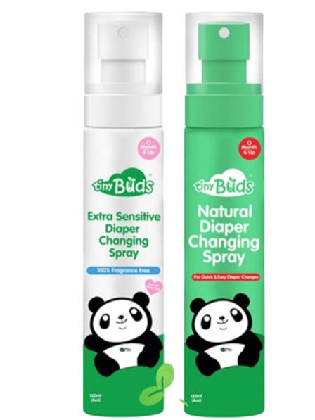 Diaper Changing Spray 120ML (NATURAL AND EXTRA SENSITIVE) - TikTok Shop ...
