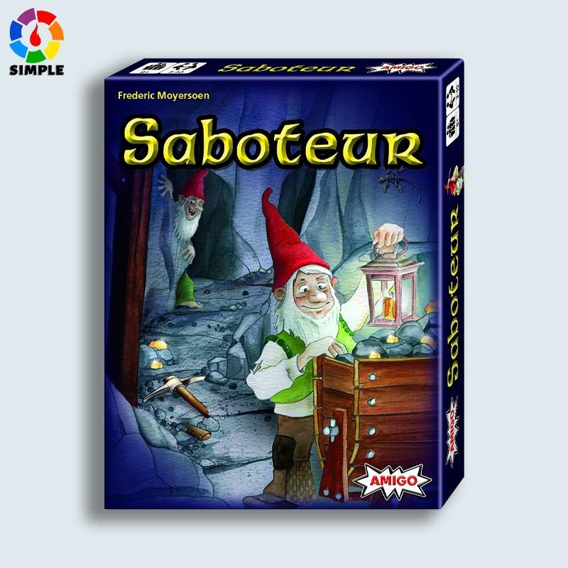 English Version Saboteur Card Game Family Party Game - TikTok Shop ...