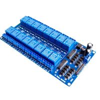 Jual Relay 16 Channel 12V Module Board Optocoupler Power 16ch - Jakarta ...