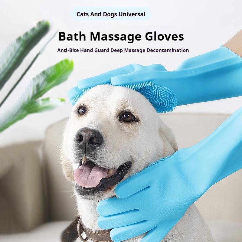 Pet Grooming Pet Grooming Set Anti-Bite Comfortable Massage - TikTok ...